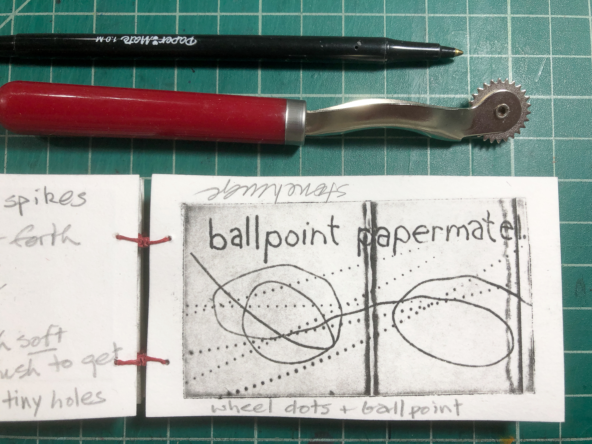 Judith Hoffman Blog: Tetrapak Mark Making and Printing Tests