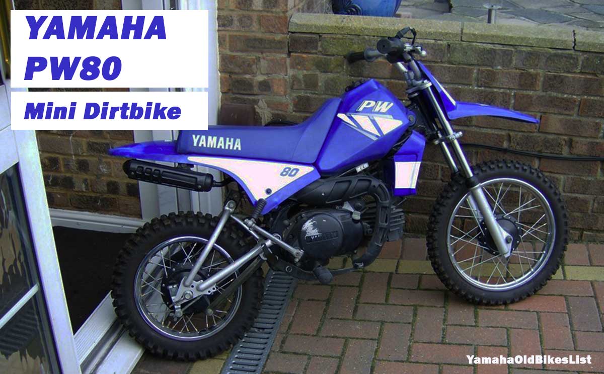 Yamaha PW80 - 80 cc Mini Offroad - Yamaha Old Bikes List