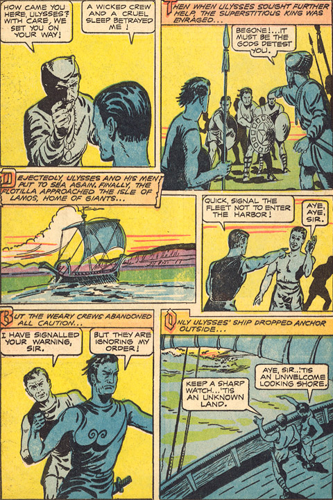 The Odyssey comic book adaptation