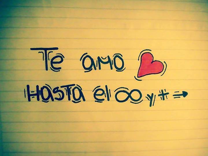 Las Imagenes de Amor: Frase de amor en español : "Te amo hasta el ...