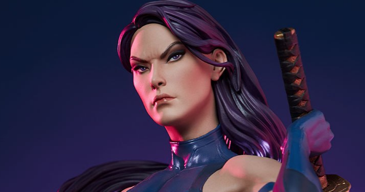 toyhaven: Sideshow Collectibles Quarter scale 21.5-inch tall Psylocke ...