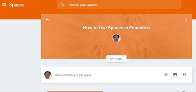 Tech Tools for English Teachers: Google Spaces