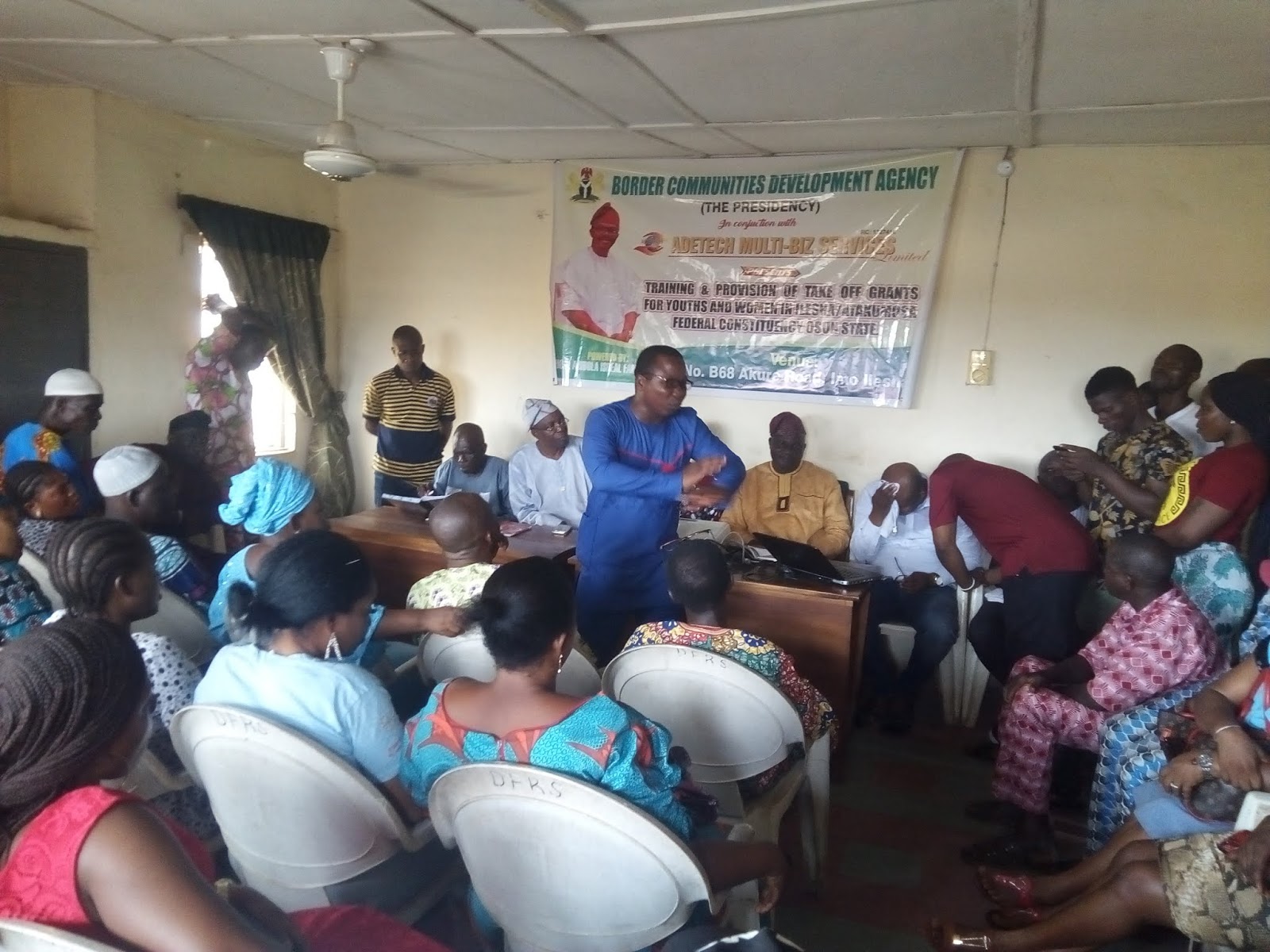 Border Communities Development Agency (BCDA) Trains Youth and Women of ...