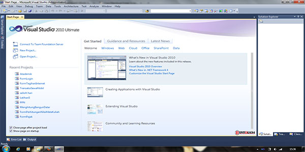 Cara Instalasi Visual Basic 2010 Ultimate Lengkap Beserta Cara Memasukan Serial Key