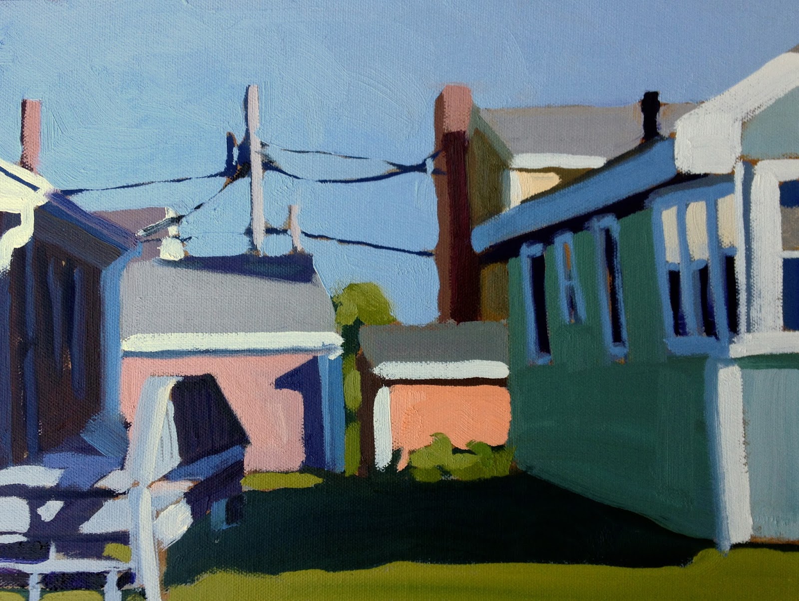 Nancy Colella: Simply Painting: Channelling Mitchell Johnson