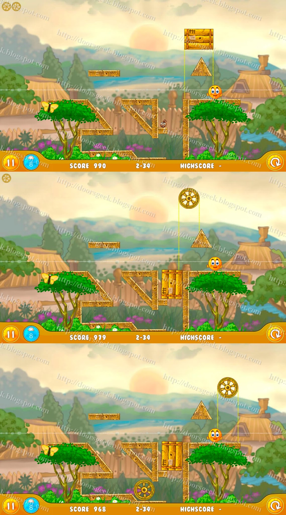 Cover Orange Level 2-34 Solution ~ Doors Geek