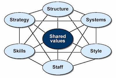 ทฤษฎีองค์การและการจัดการเชิงกลยุทธ์ชั้นสูง: 7'S Framework