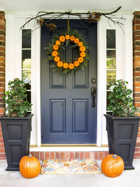 40 examples of colored entrance doors - Lady's Houses