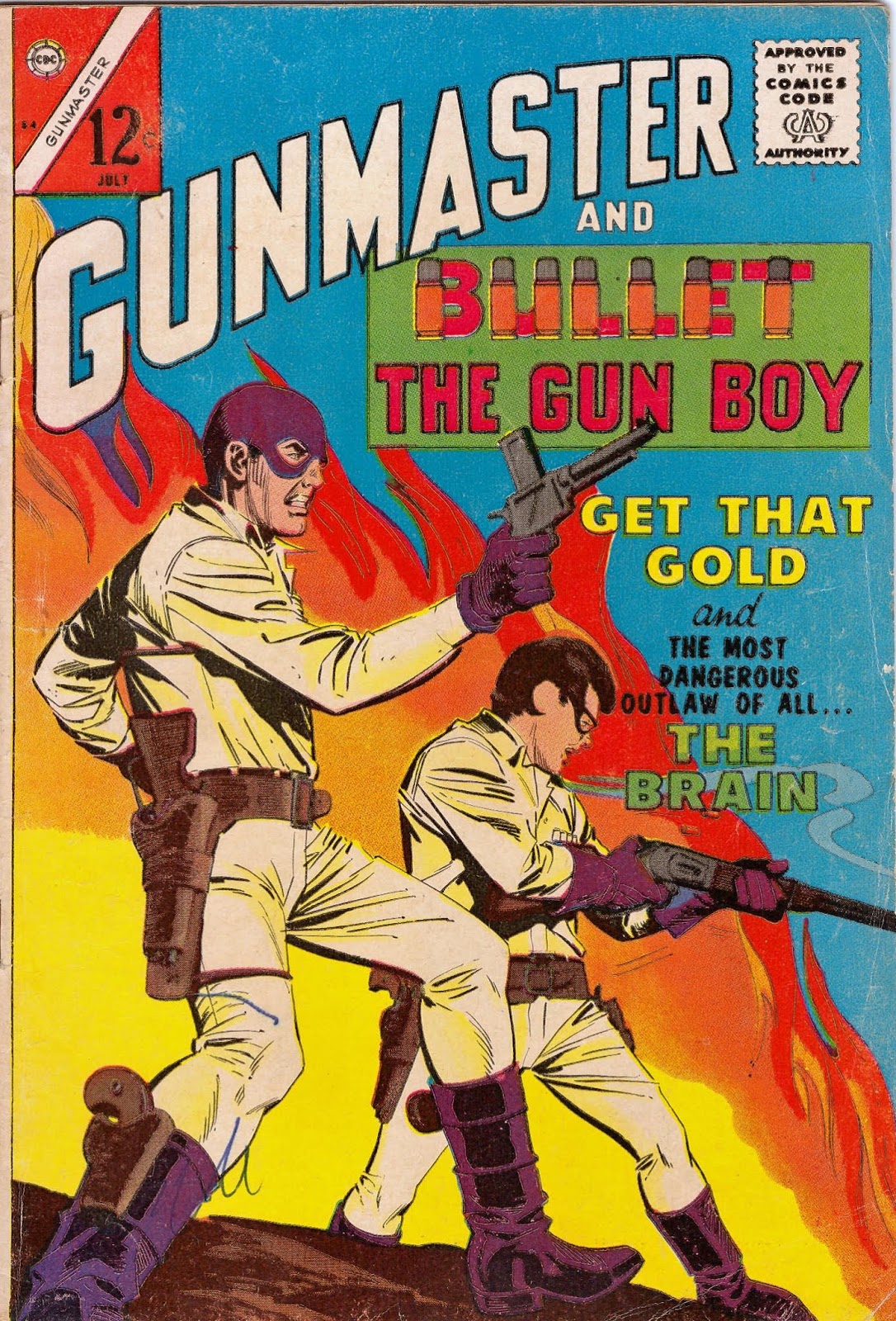 Old-fashioned Comics: Gunmaster and Bullet the Gun Boy (#84 – #89) 1965 ...