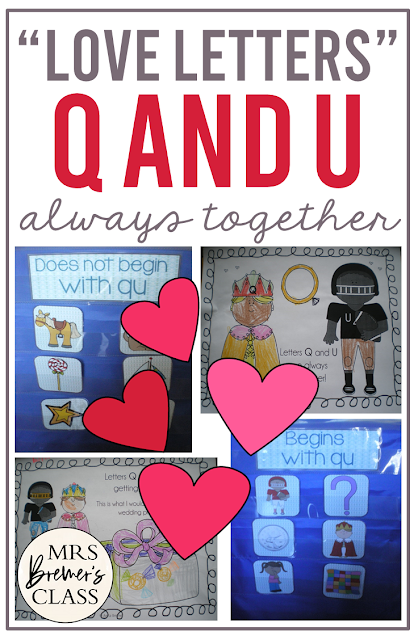 'Love Letters' Q and U...together forever | Mrs. Bremer's Class