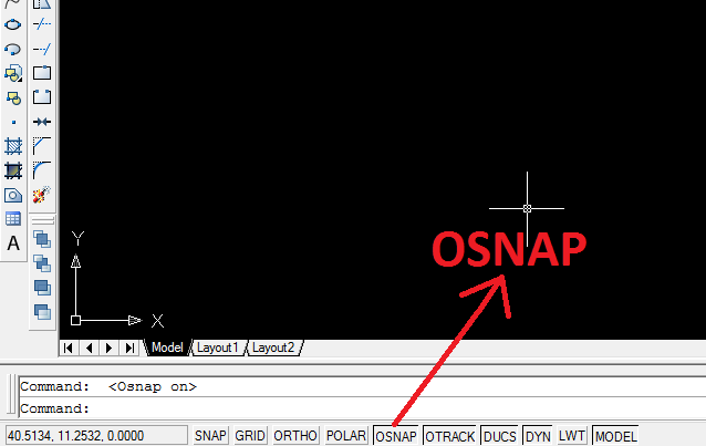 Mengenal OSNAP (Objek Snap) pada Line Autocad ~ dasar-autoCAD