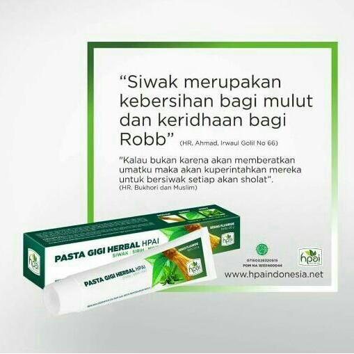 Pasta Gigi Herbal - Obat Sariawan dan Sakit Gigi - Soni Pawqits
