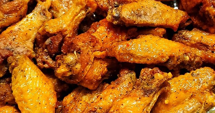 Hot Honey Peach Wings