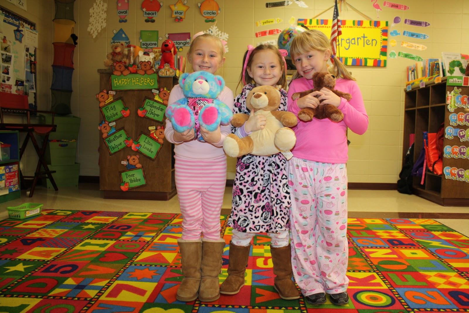 Ms. Marzoni's Class: Bears and Pajama Day!