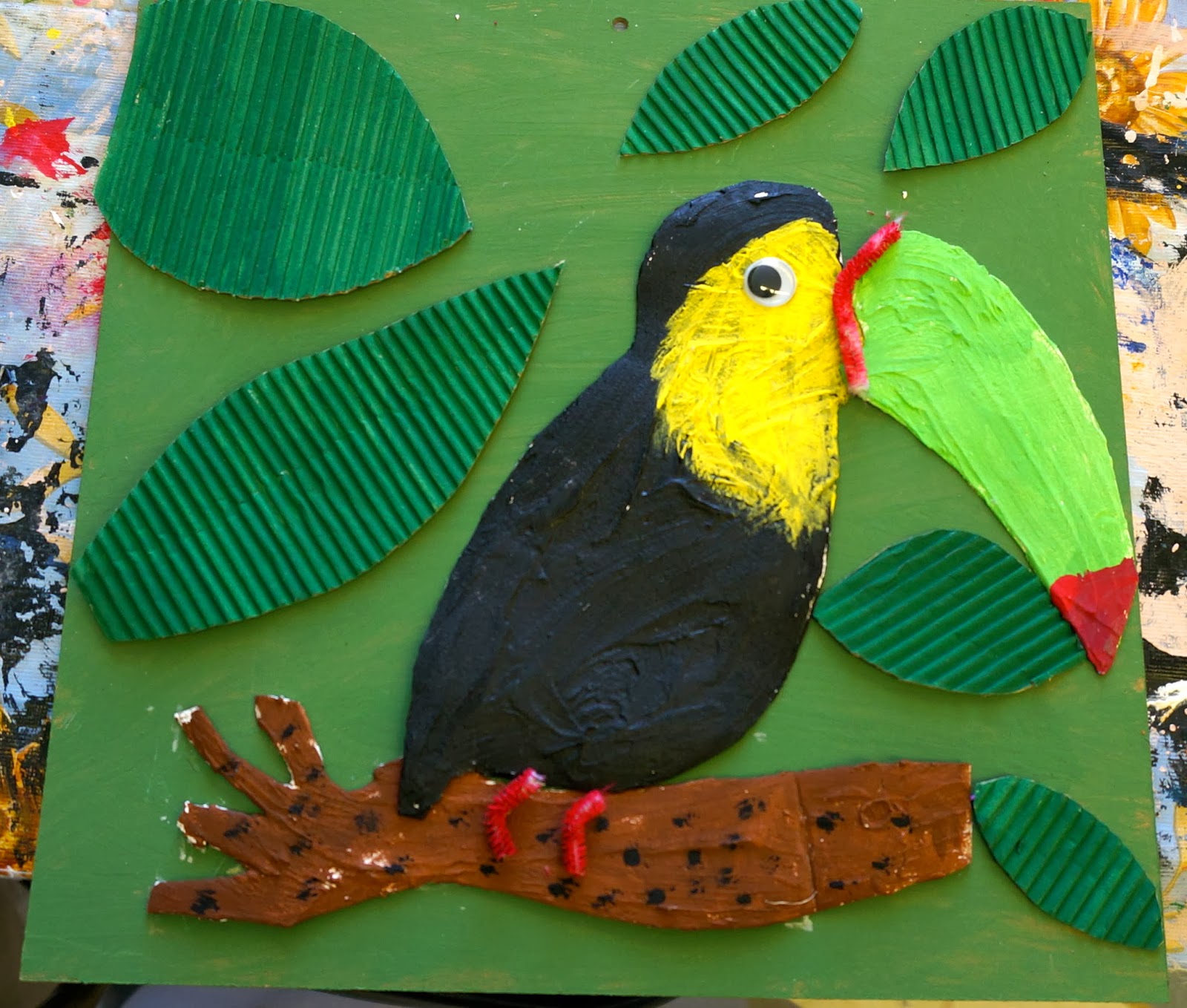 that artist woman: Toucan Portraits