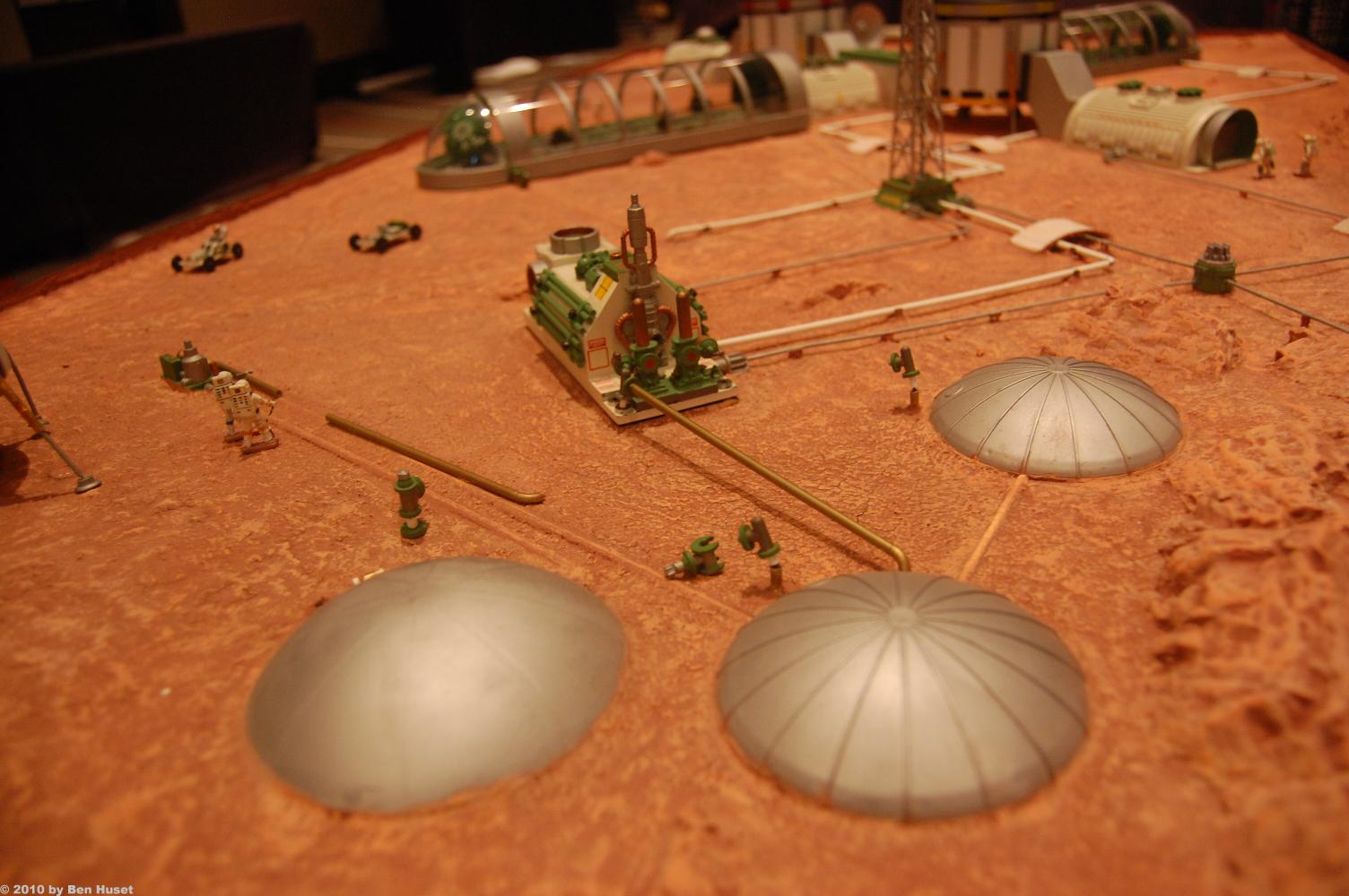 Mars base model by Kevin Atkins | human Mars