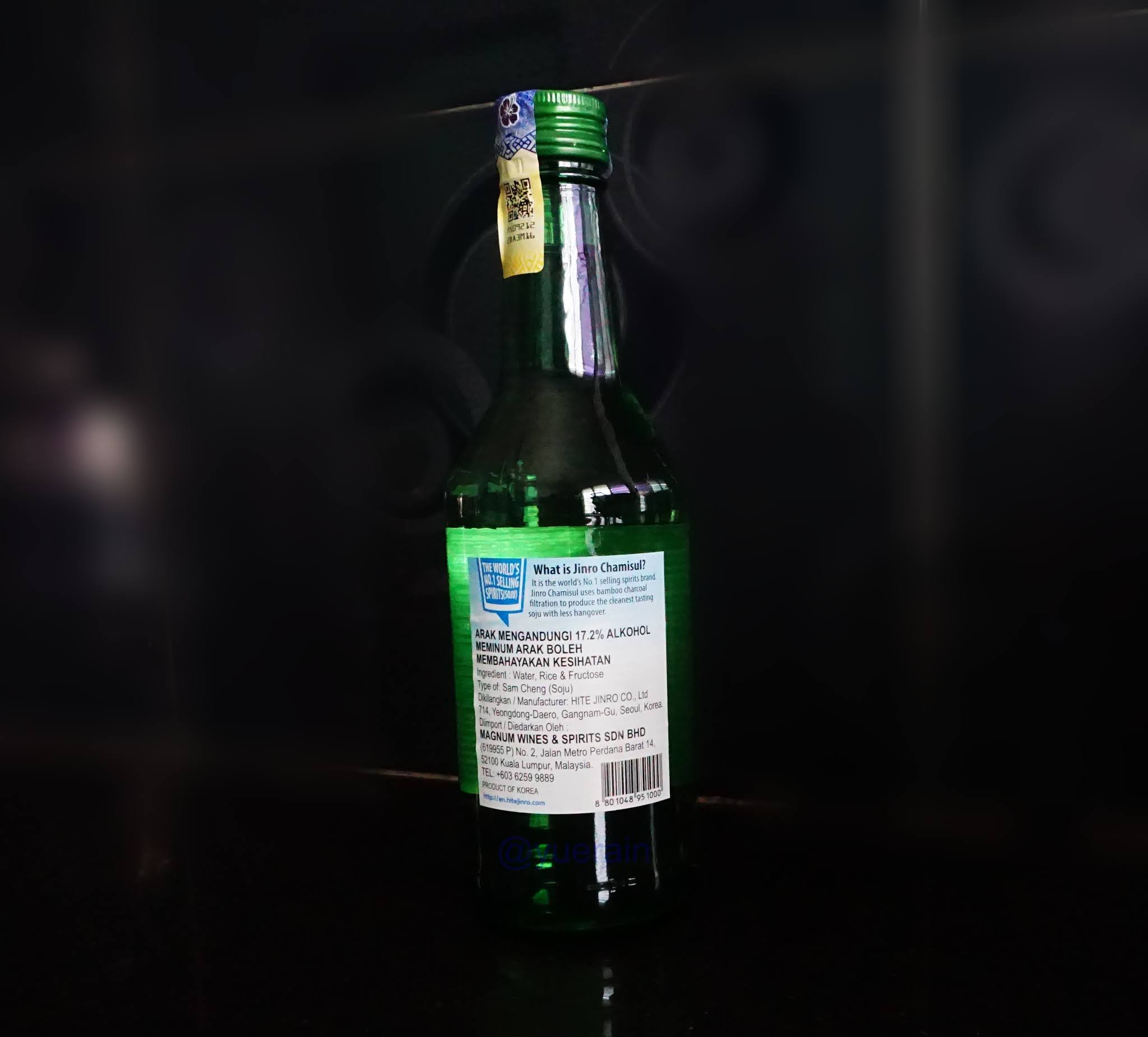 GREAT SKINandLIFE: REVIEW ON KOREAN JINRO CHAMISUL SOJU FRESH