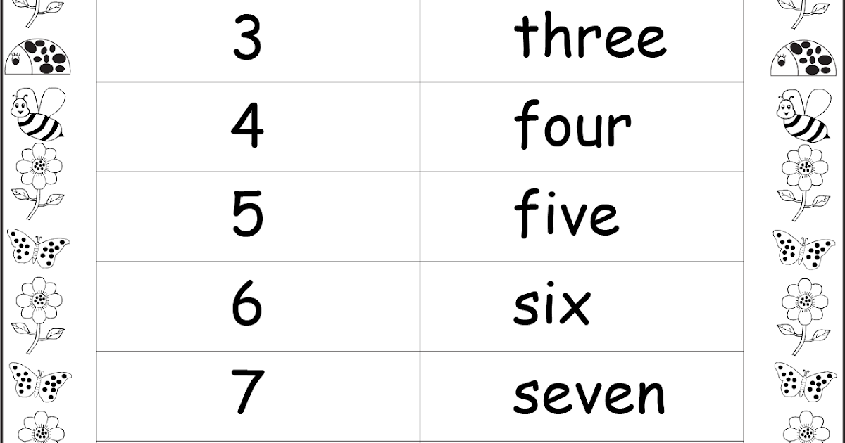 FIRST CYCLE: 1st GRADE NUMBERS AND COLOURS