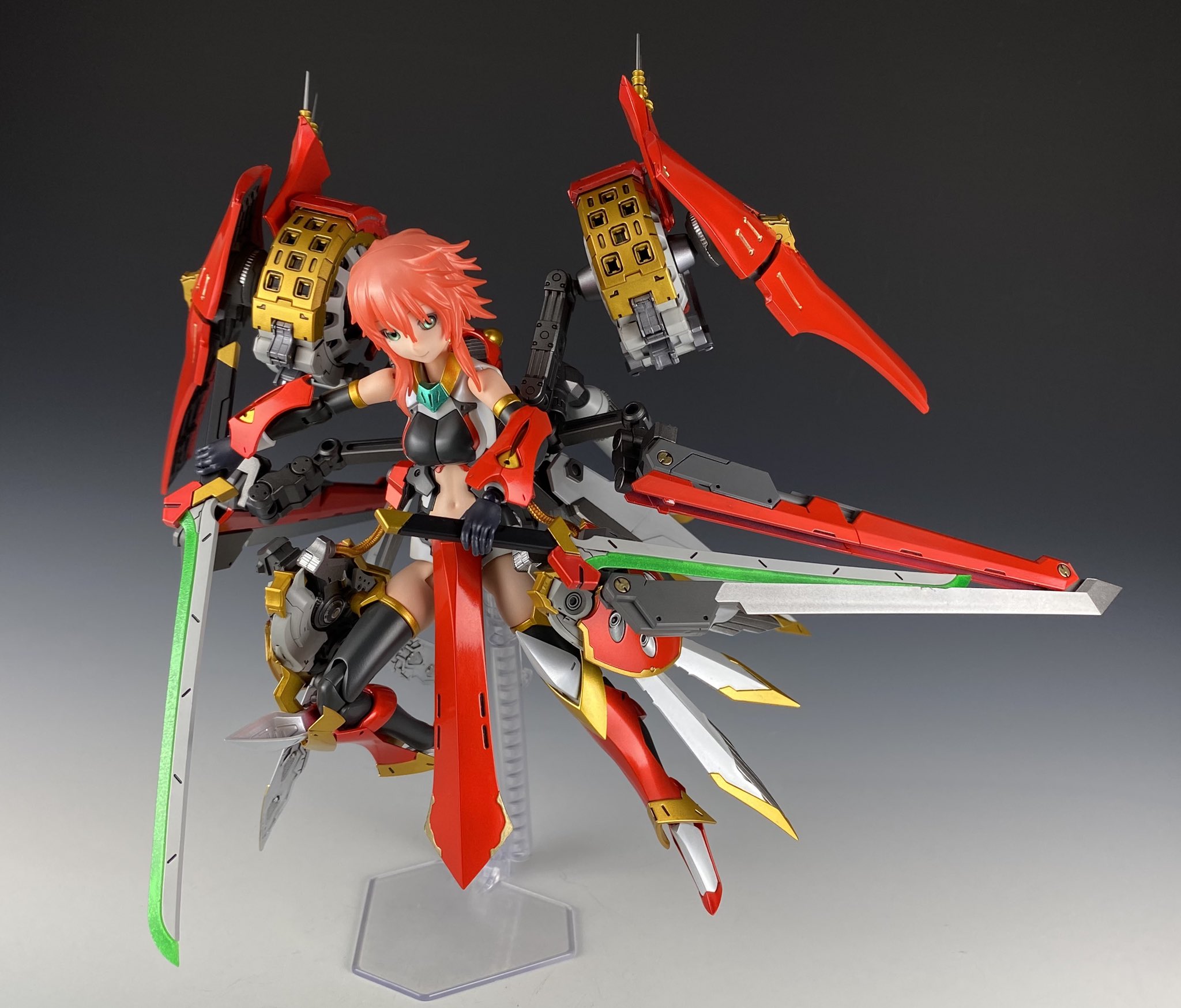 [ Custom ] - Megami Device Bullet Knights Lancer - by 小箱@充電中 ~ Mecha Girl