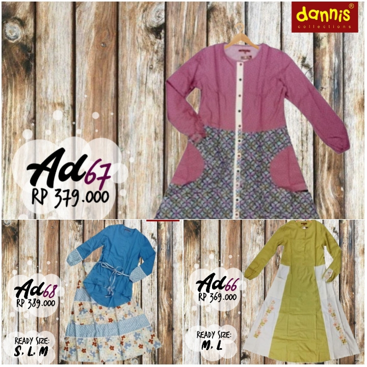 KOLEKSI GAMIS MODERN DANNIS TERBARU 2019