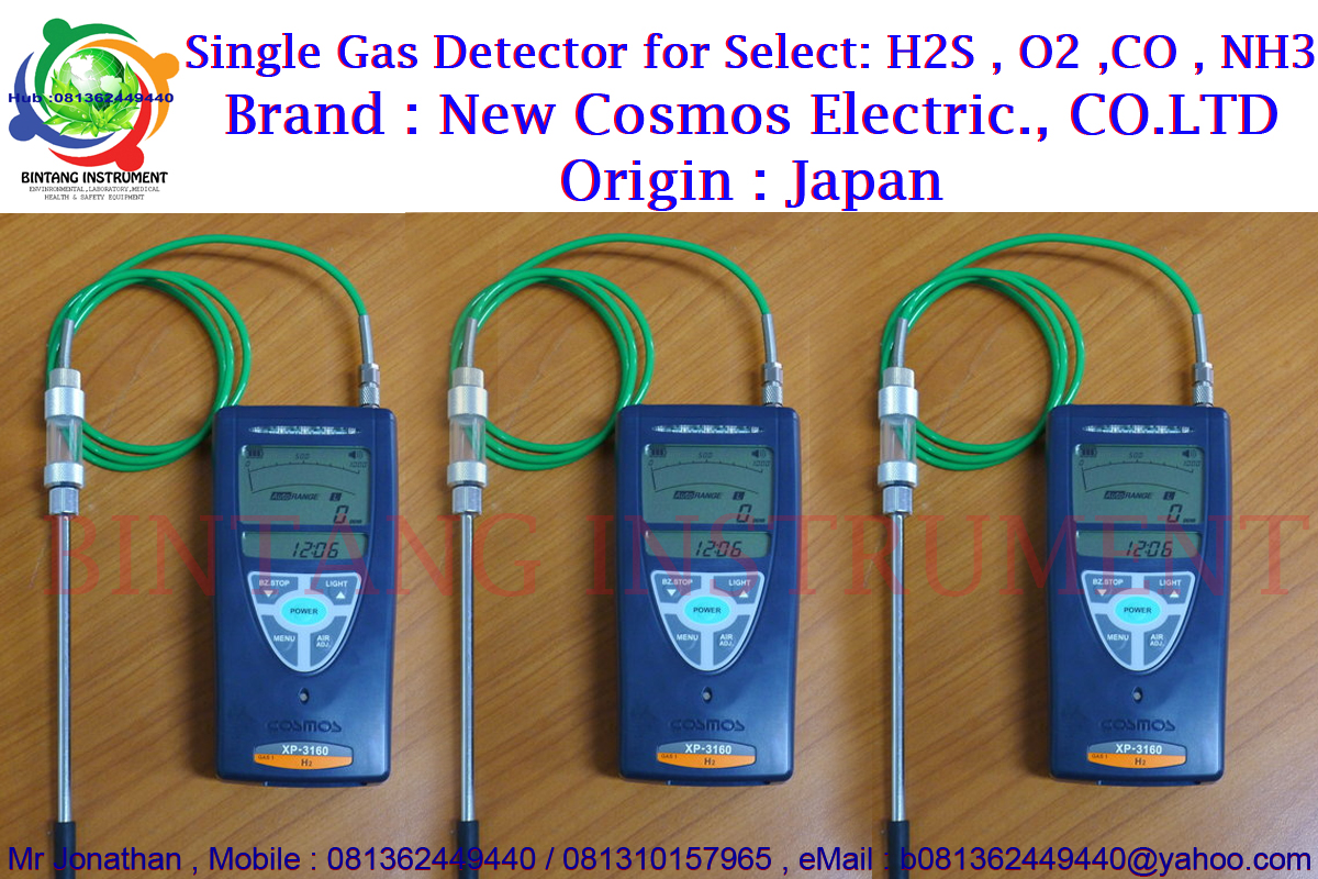 BINTANG INSTRUMENT : 081362449440 Jual Multi Gas Detector Cosmos XP-302M-A-1 , Jual Multi-Gas ...