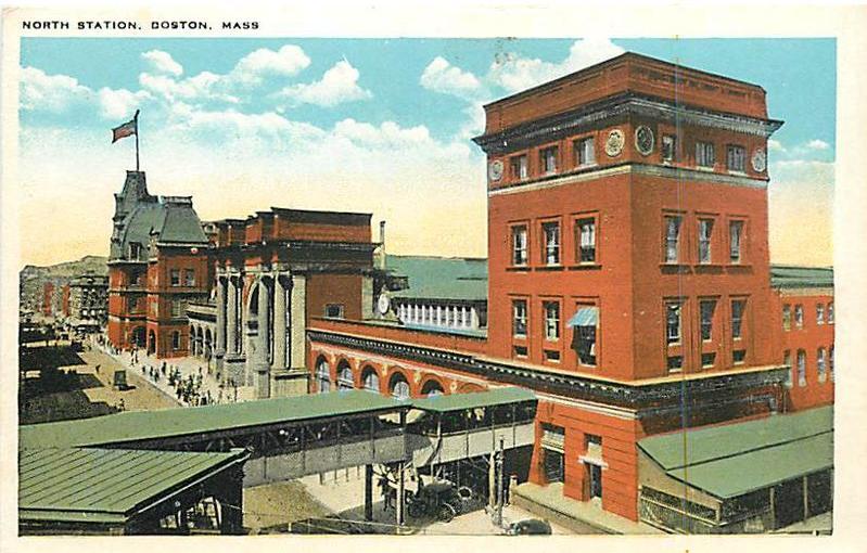 And This Is Good Old Boston: Lost Train Stations: North Station - I and II