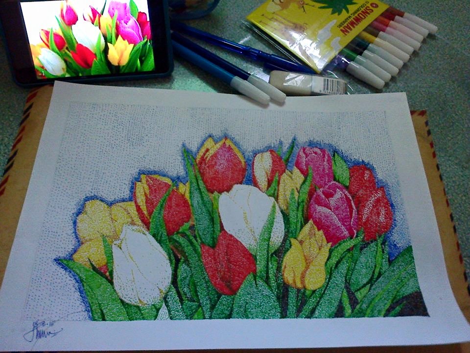 Apa Itu Teknik Menggambar Pointillisme? (Berserta Contohnya ...