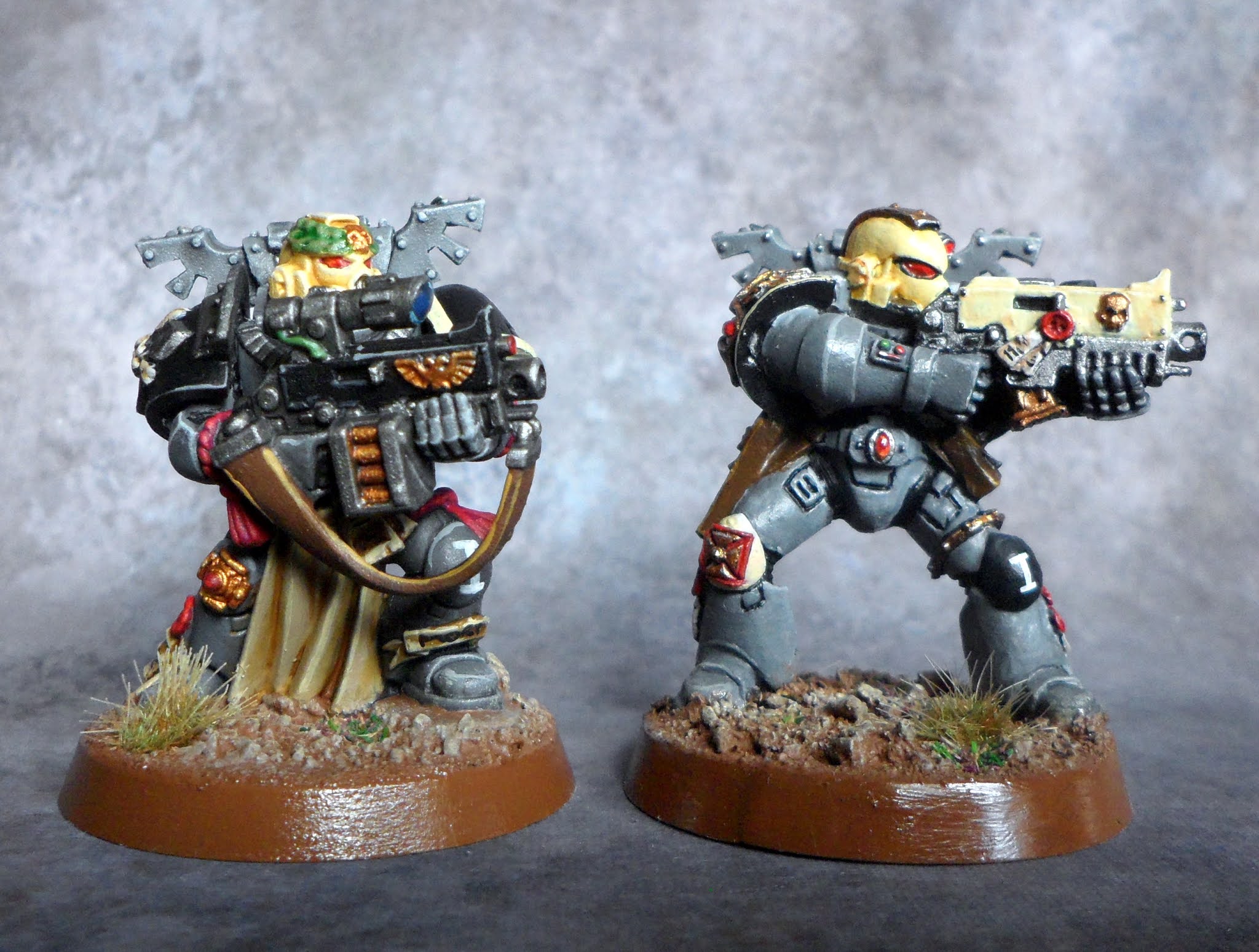 WeeMen: Relictors Sternguard Squad w/ Heavy Bolters