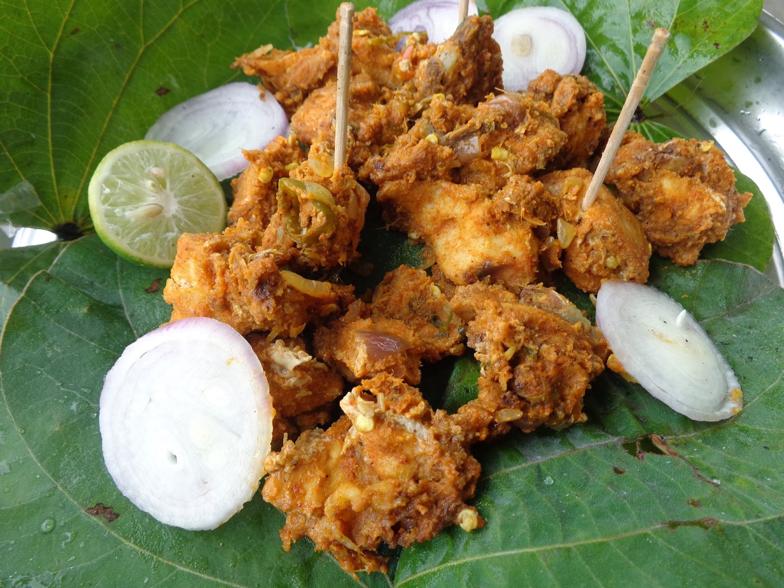 DELICIOUS FOOD RECIPES : How to make bamboo chicken