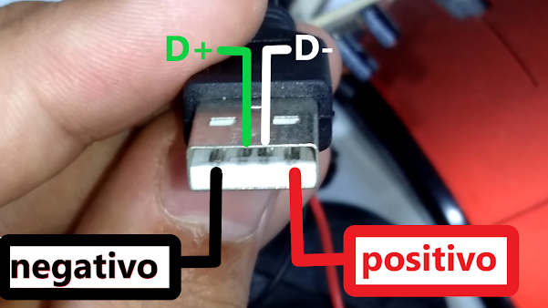 Como consertar ou fazer cabo USB, identificando cores e posições dos fios Como consertar ou fazer cabo USB, identificando cores e posições dos fios