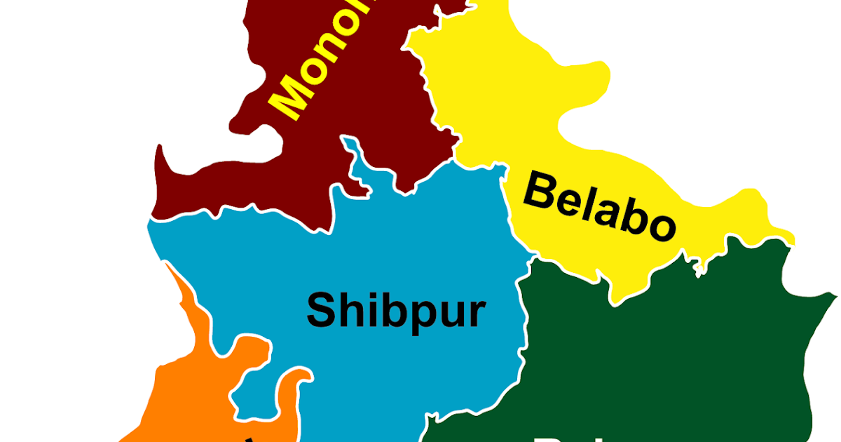 Narsingdi District Map vector (নরসিংদী জেলা মানচিত্র) png - Logo Bundle