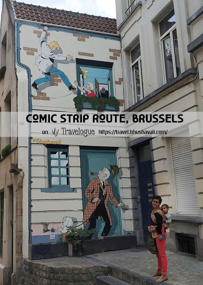 Brussels Comic Strip Walk & Museums (Belgium) | My Travelogue - Indian ...