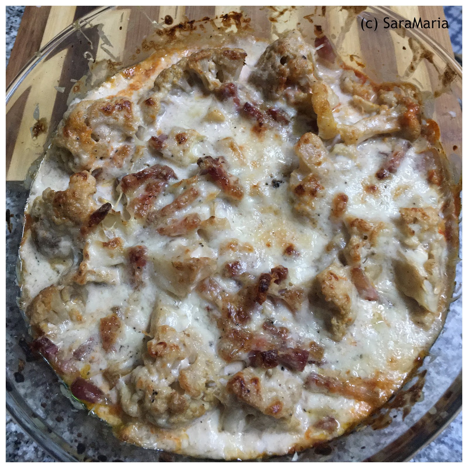 Delícies del rebost: Coliflor amb beixamel