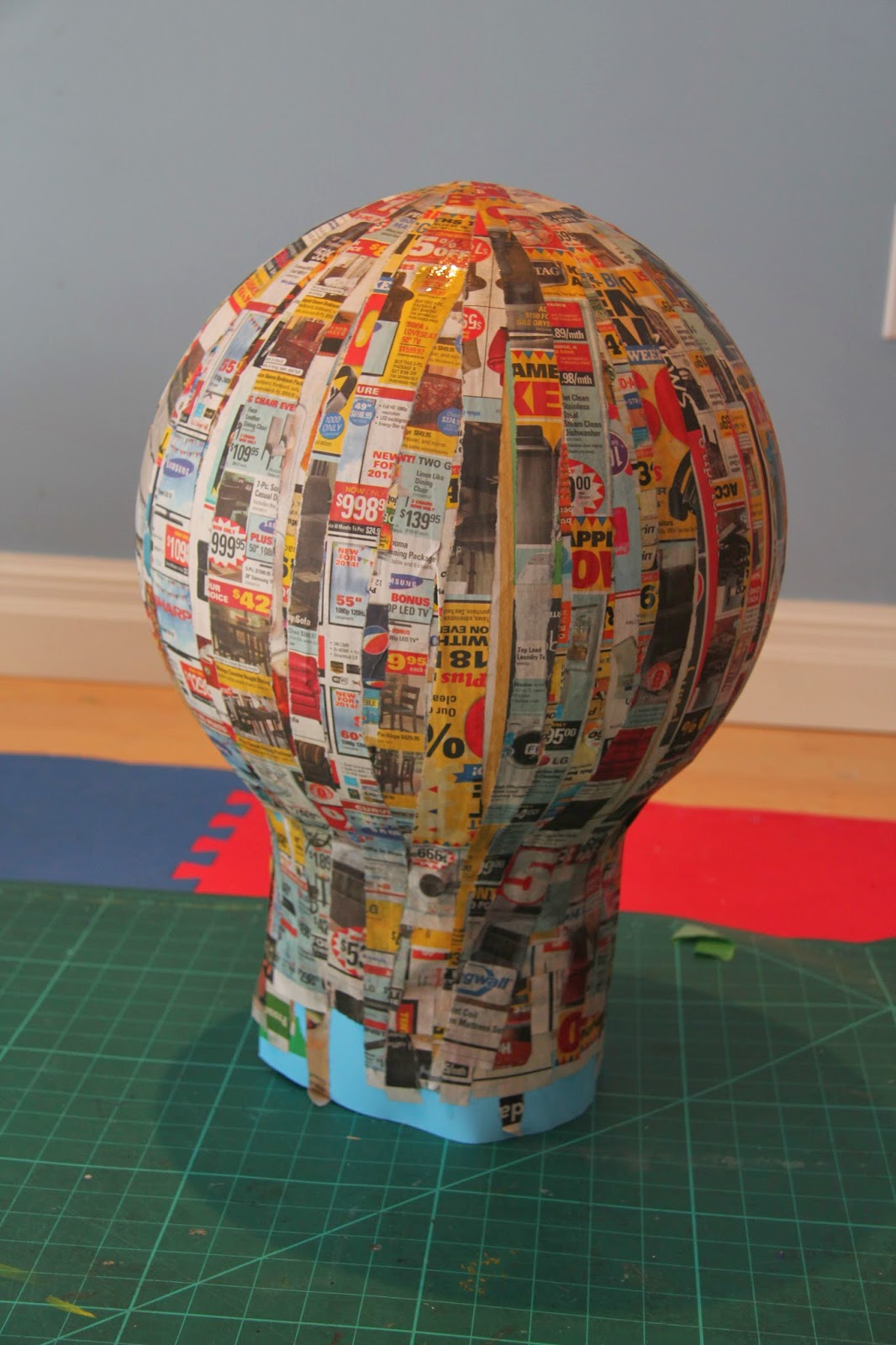 Blue Sky Parent: DIY Mascot Heads