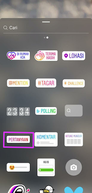 Kuis di Instagram - SINAUSE.ID