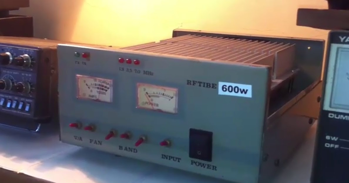 RF LINEAR AMPLIFIER: 600W Mosfet Linear Rf Amplifier using APT5020BN