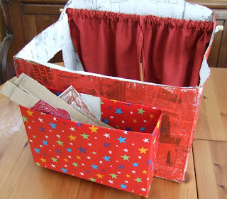 Emy's Crafty Blog: A cardboard box theatre