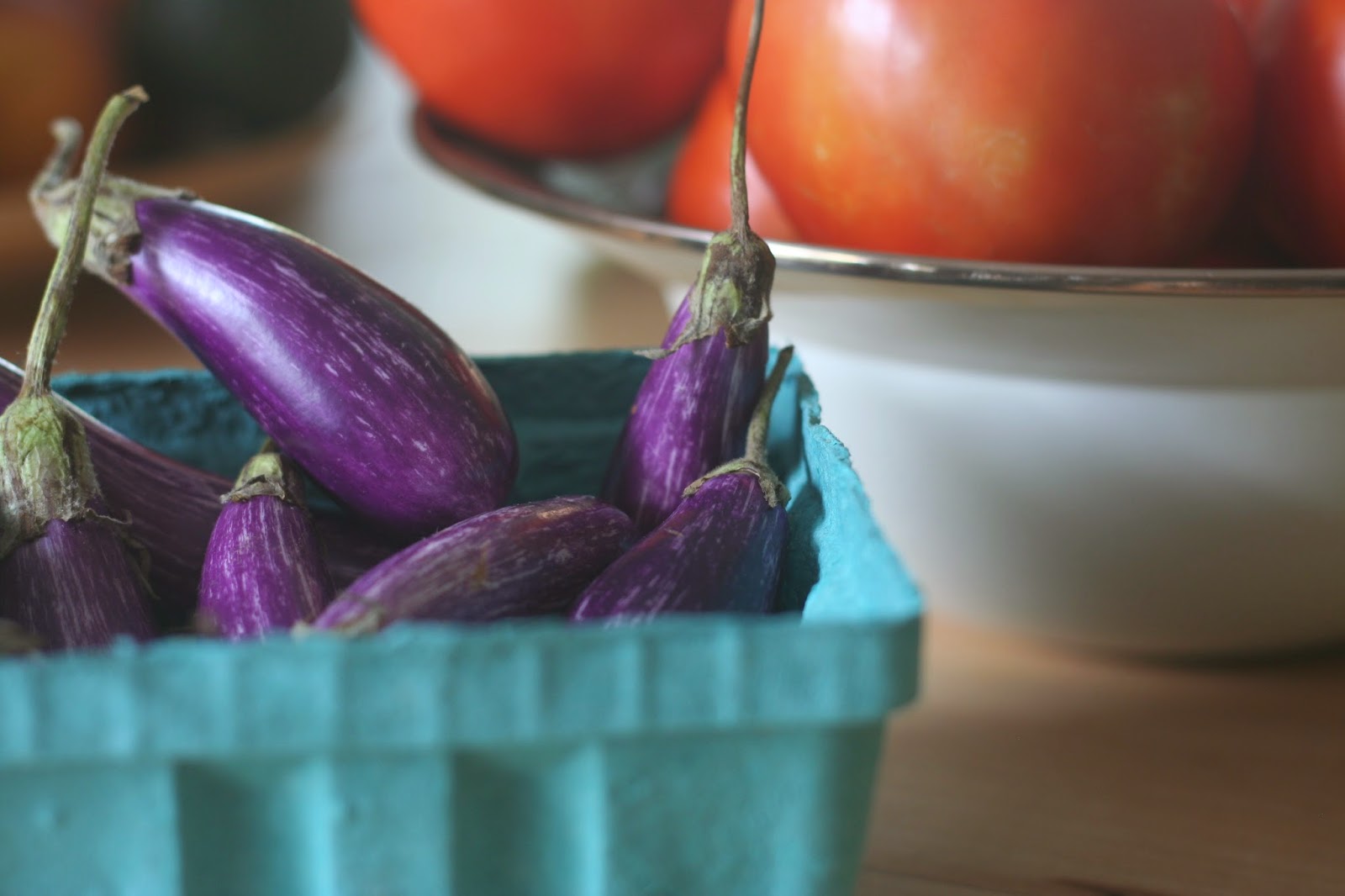 Roasted Mini Eggplants ~ Healthy Eating for Ordinary People