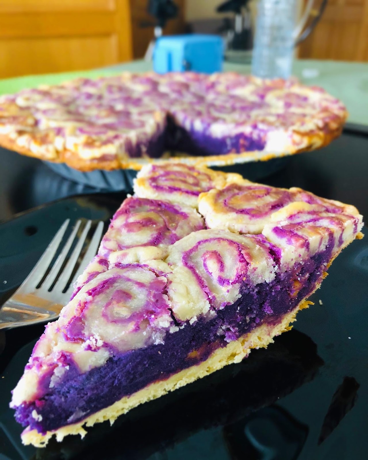 'Kamote' (Sweet Potato) Roll and Cheesy 'Kamote' Delight Pie