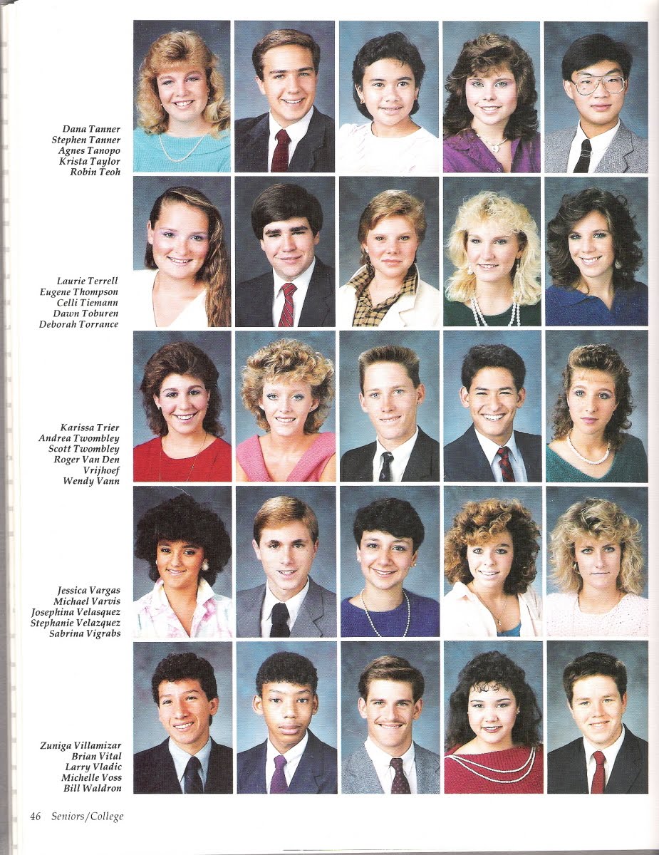 Diamond Bar High School Class of 1986: DBHS Senior Year 1985-86