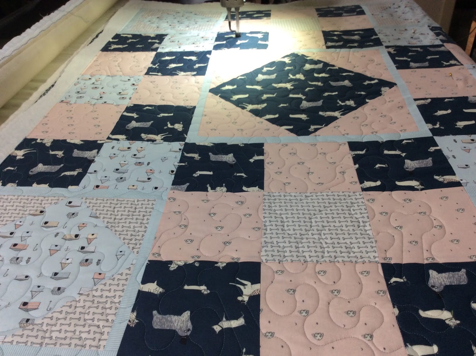 koolkat's quilting blog: Dogbones pattern