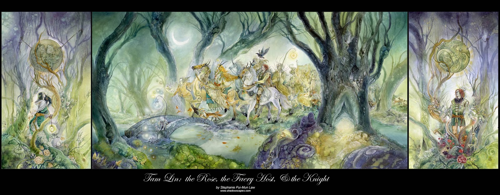 ONCE UPON A BLOG: Tam Lin - Wallpaper by Stephanie Pui Mun Law