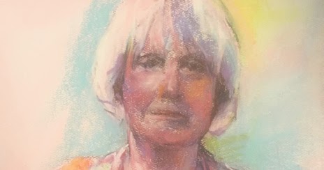Pastel Sketch from life drawing - Susan Roden