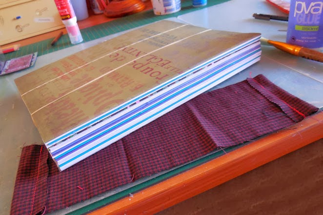 Creative days: Turning my Life Book pages into a book.