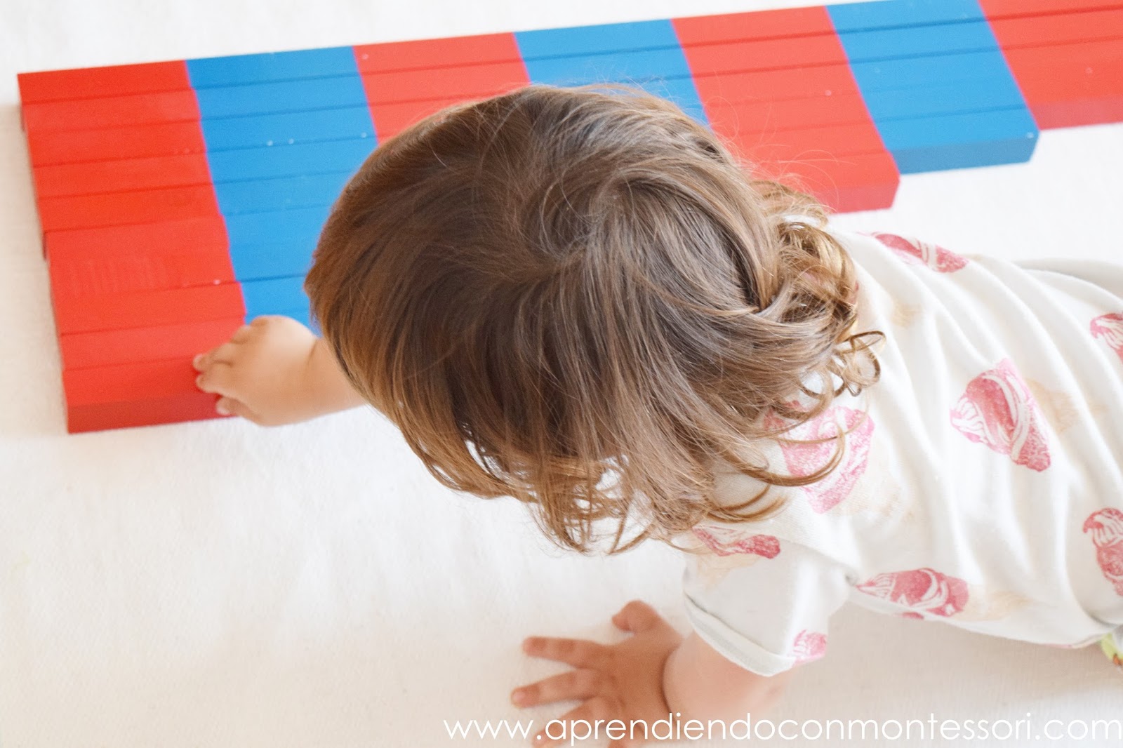 LISTONES ROJOS Y AZULES MONTESSORI ¿qué son y para qué se utilizan ...