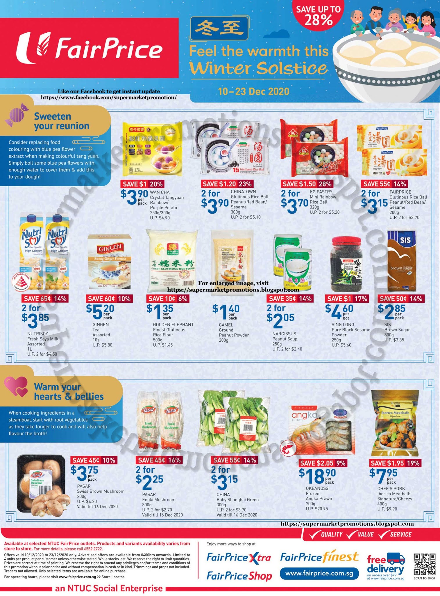 NTUC FairPrice Winter Solstice Dumpling Promotion 10 - 23 December 2020 ...