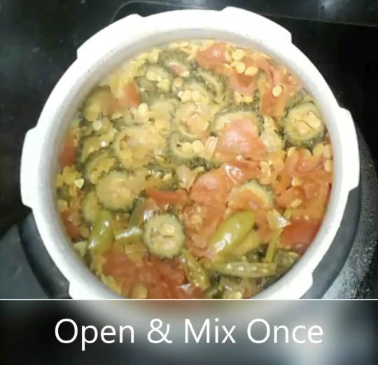 bitter gourd toor dal | kakarakaya kandi pappu - Special Desi Recipes ...