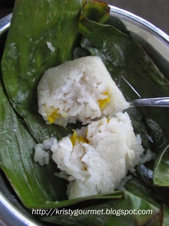 Vietnamese Steamed Banana Sticky Rice