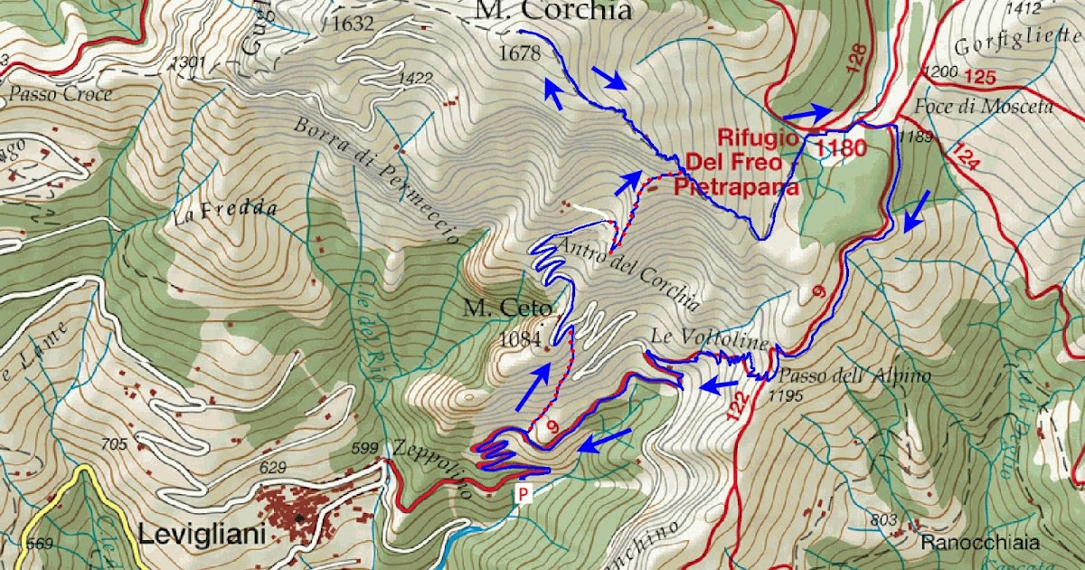 Escursionismo a 360°: Monte Corchia (per le lizze di monte Ceto e dei ...