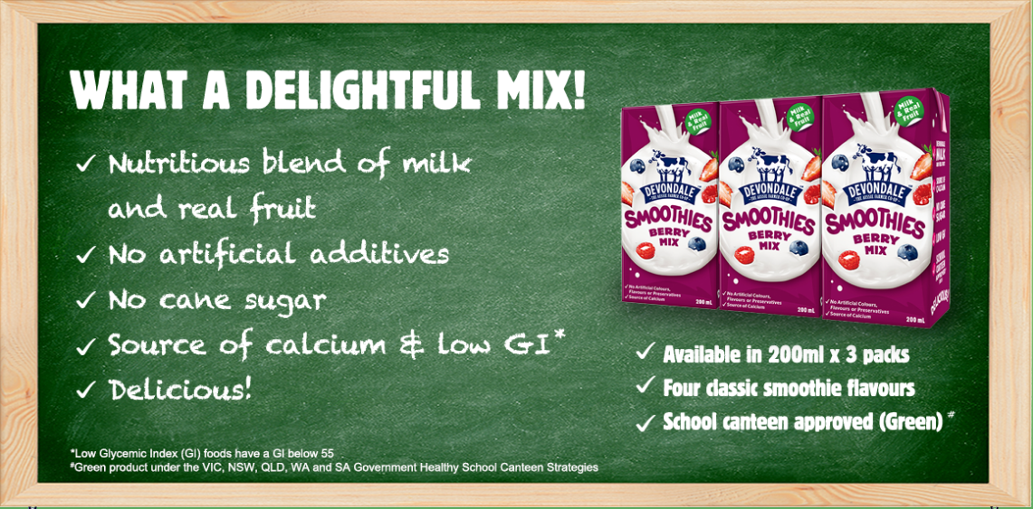 Food in Focus: Devondale Smoothies